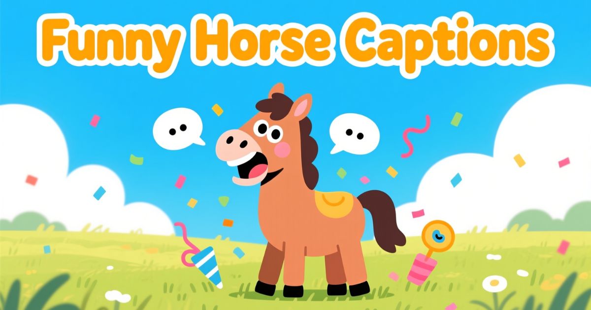 150+ Perfect Horse Captions for Instagram in 2025!