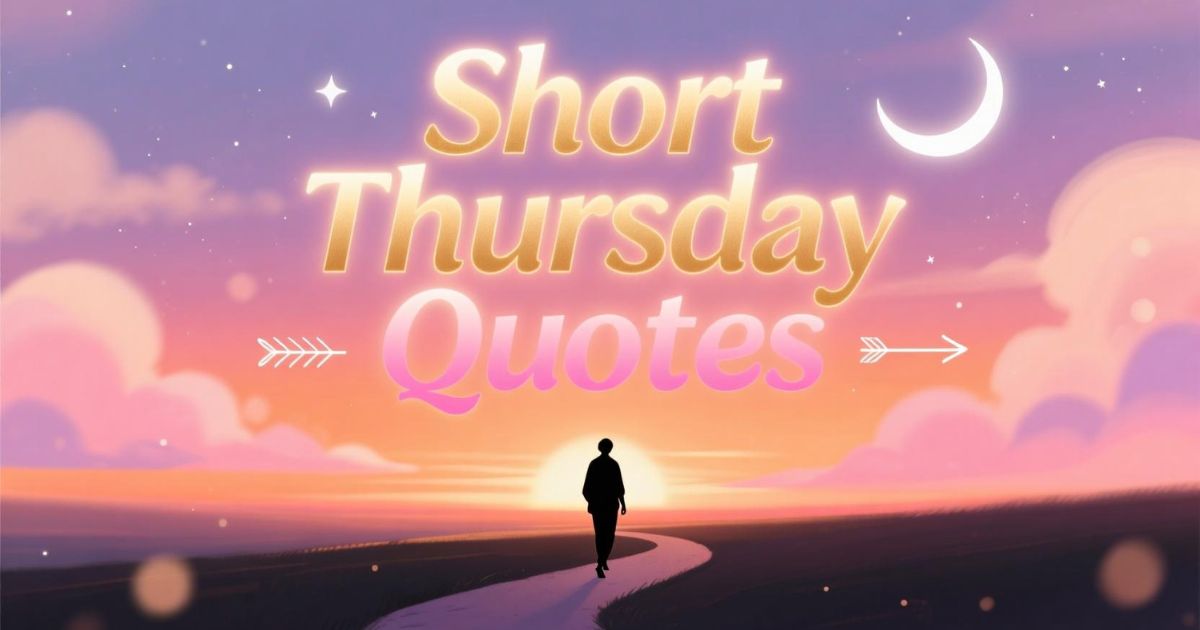 190+ Thursday Motivational Quotes to Fuel Your Ambition